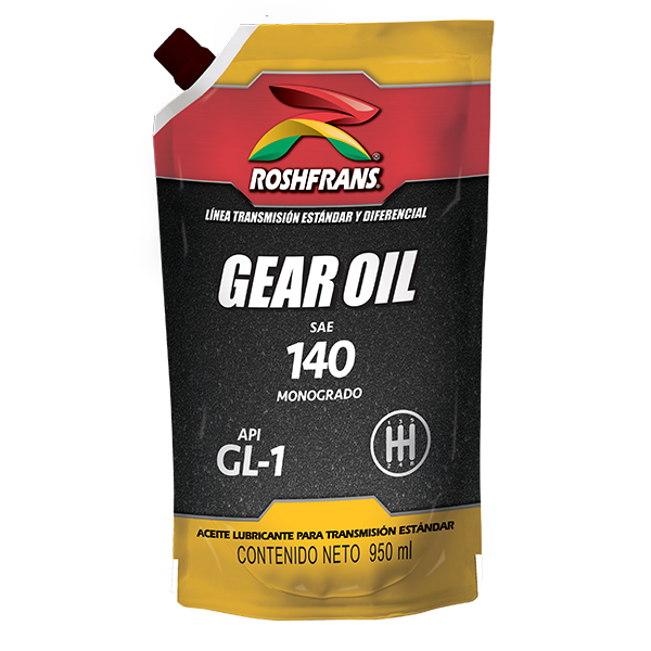 0.950 L RSHPCK GEAR OIL API GL-1 SAE 140 - Autopartes Salav Roshfrans
