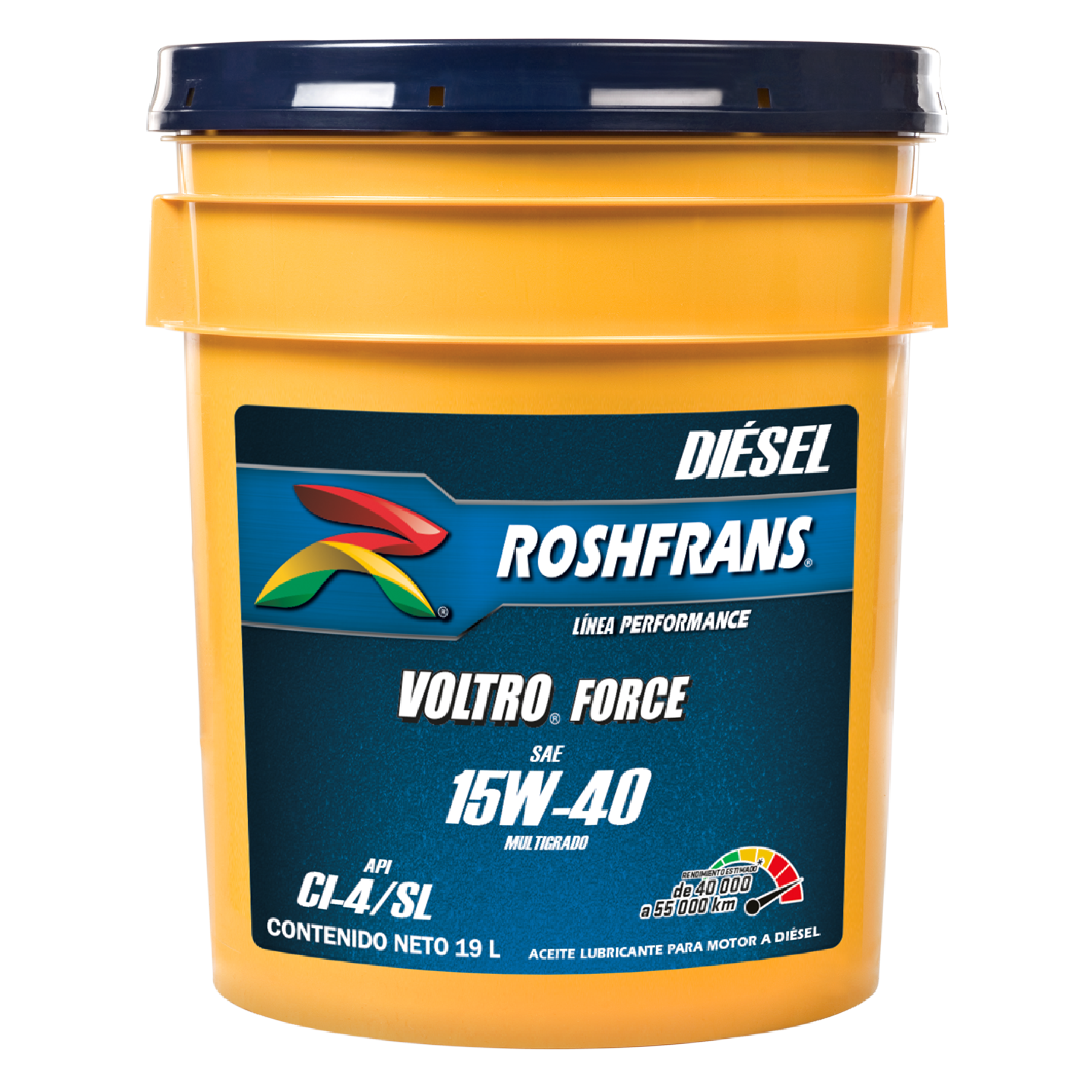 Aceite Voltro® Force API CI-4/SL SAE 15W-40 - Autopartes Salav Roshfrans